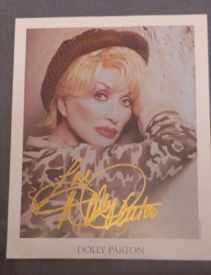 Dolly Parton Signed Photo Headshot 8x10 | eBay