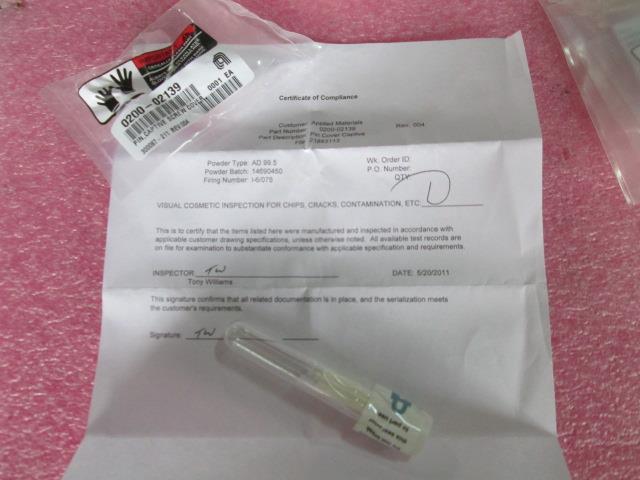 2pcs Applied Materials 0200-02139 PIN COVER CAPTIVE SCREW 300MM SIP ...