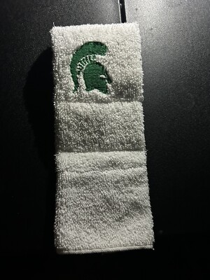 Michigan State Spartans Rally Towel - Full Color Black Michigan State ...