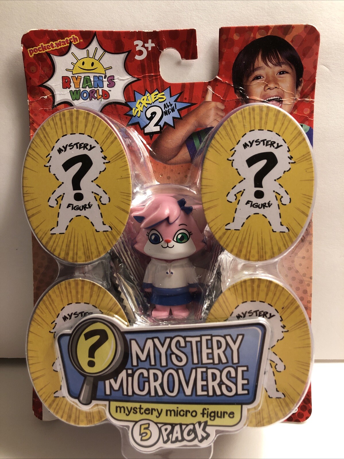 Ryan's World Mystery Microverse Figure 5-Pack Series 2 **Alpha Lexa ...