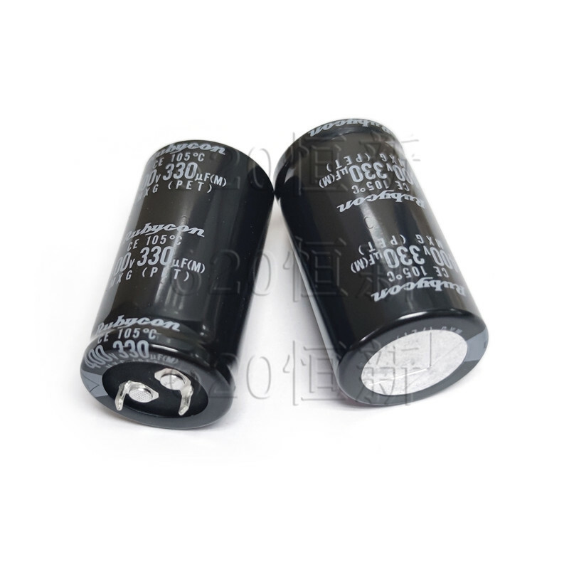 2pcs RUBYCON MXG 330UF 400V electrolytic Capacitor 105℃ 25X45mm | eBay