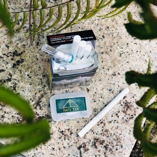 ANTI TAR TripleGuard Cigarette Filters Tar Block Roach Tips Holder ...