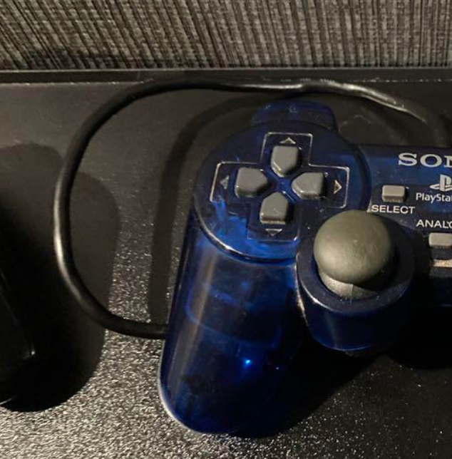 Sony PlayStation 2 PS2 BB unit Console Black SCPH-50000 with controller ...