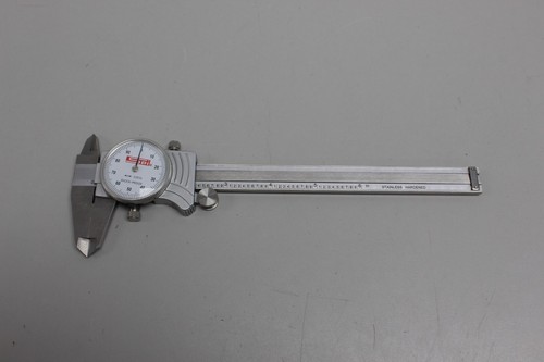 SPI 12-041-0 Dial Caliper, 0" to 6" Range, 0.001" Grad, Accurate to 0. ...