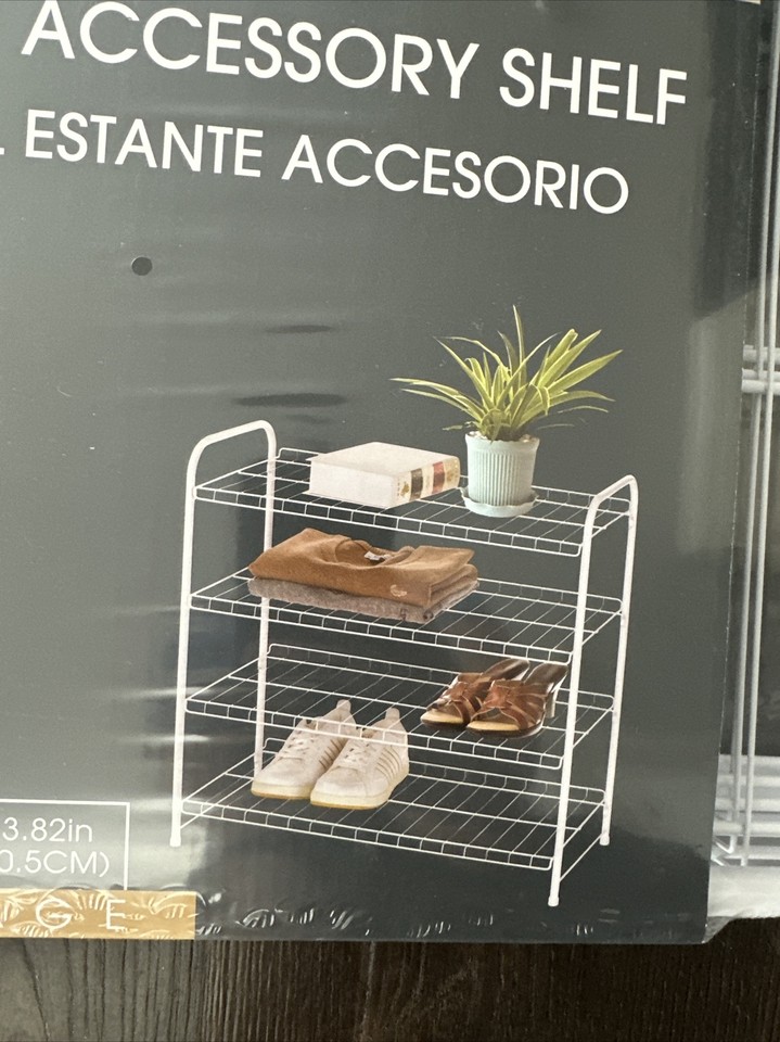 Aldi Easy Home 4-Tier Accessory Shelf - Free Shipping | eBay
