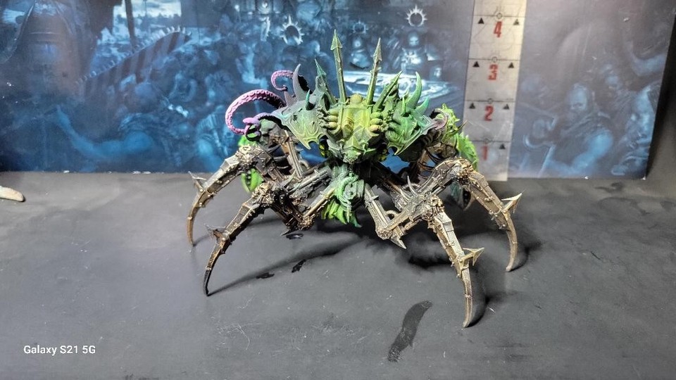 for warhammer 40k death guard Chaos painted miniatures Defiler | eBay