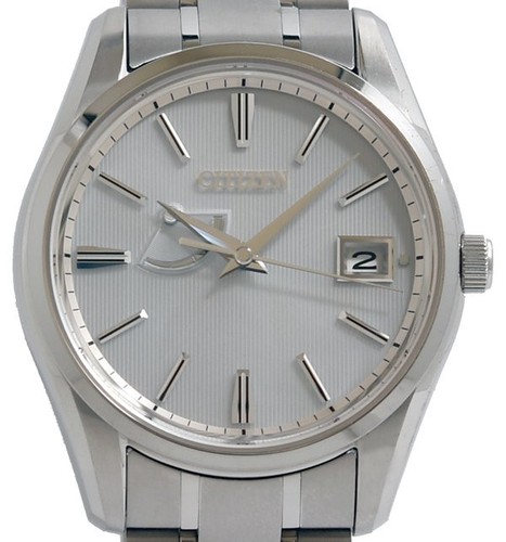 The Citizen Aq1020-51A A010-T018963 Eco Drive Titanium Silver Dial 37mm ...