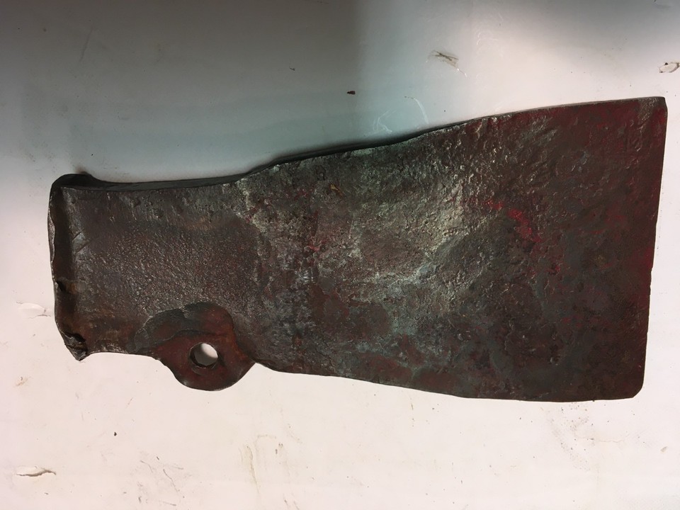 ANTIQUE CANADA HAND FORGED , logging felling wedge 1 LB | eBay