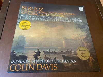 Berlioz~Complete Songs with Orchestra~NM~London Symphony, Davis~IMPORT ...
