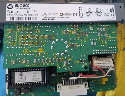 Allen-Bradley SLC 500 1746-BAS Series C Basic Module FRN 6 | eBay