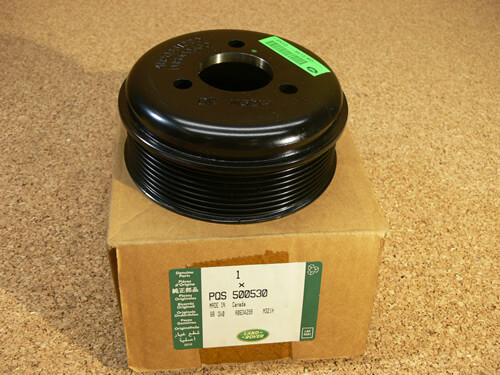 GENUINELAND ROVER DRIVE BELT PULLEY RANGE ROVER LR3 RANGE ROVER SPORT ...