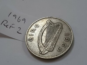 1969 Irish Eire 10p ten pence coin (ref 2) | eBay