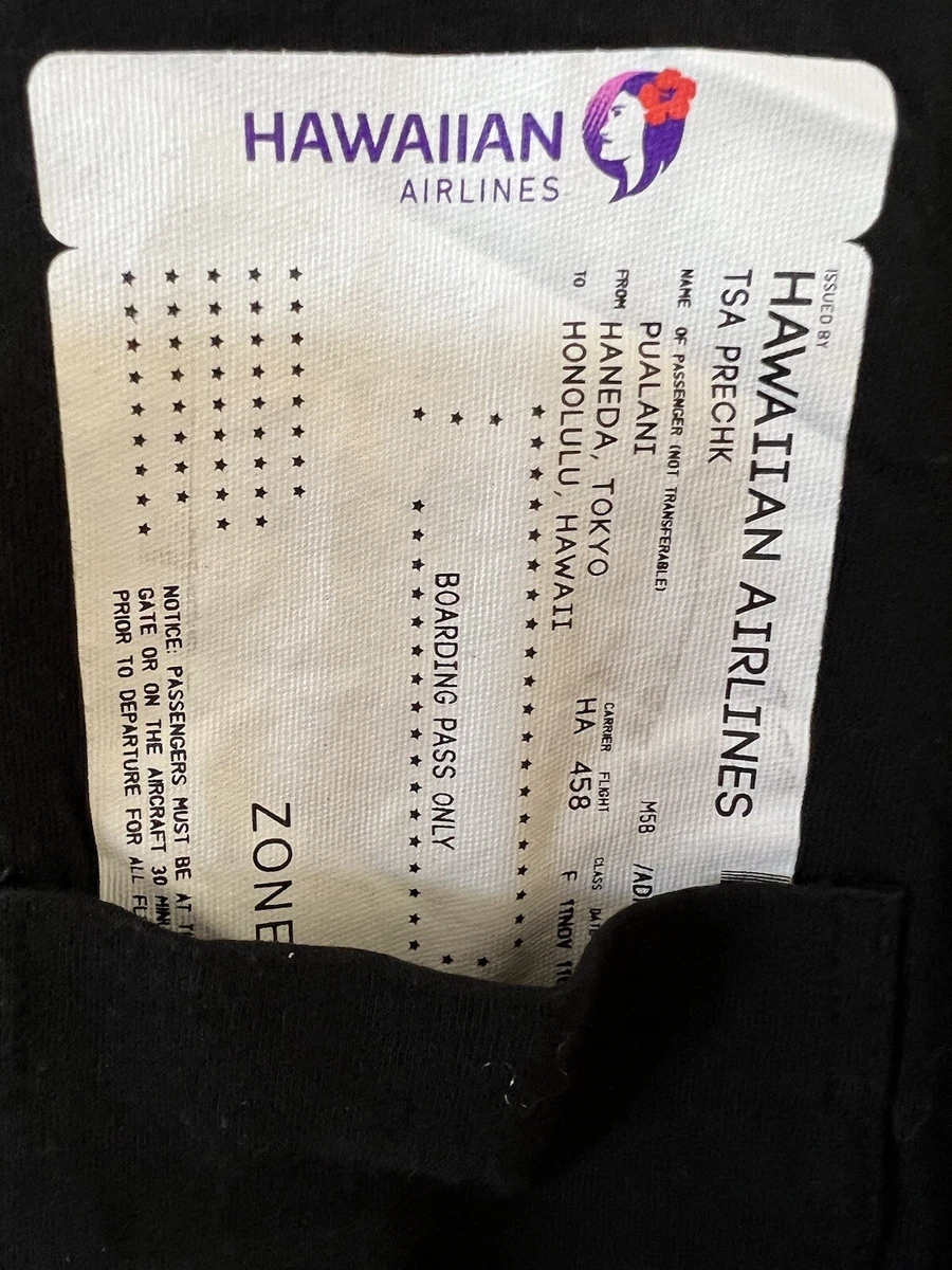 Hawaiian Airlines Boarding Pass