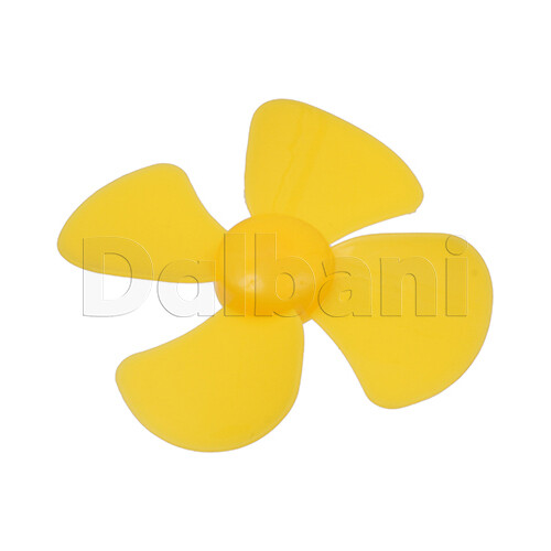 Mini Drive Motor Fan 56mm Yellow for DIY Robotics Arduino | eBay