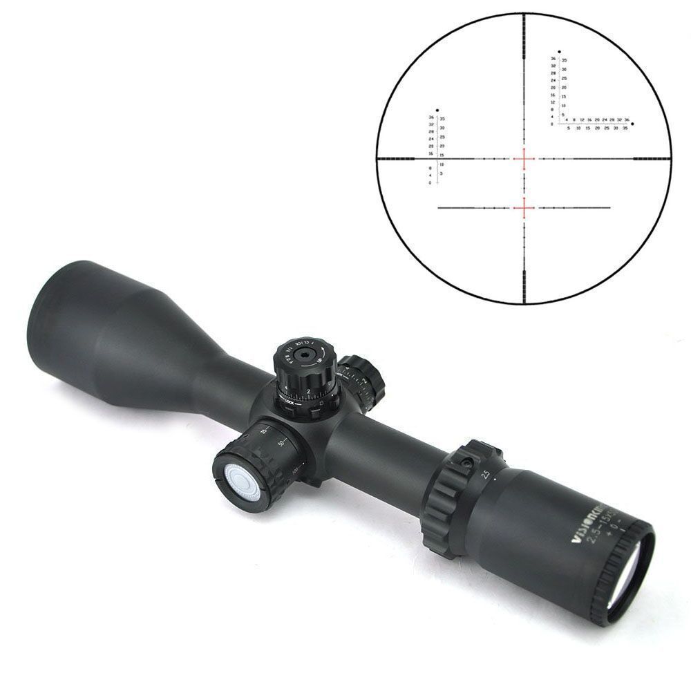 Visionking 2021 2.5-15x50 Rifle scope Scope Military Tactical Hunting ...