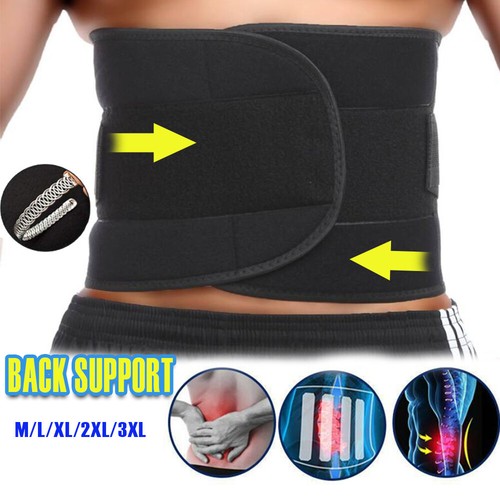 Fathers Day Gifts Lumbar Brace Lower Back Support Double Pull Waist ...