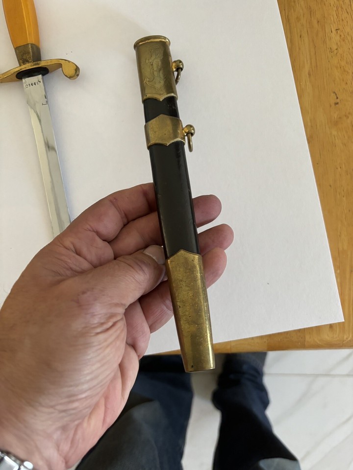 Russian Soviet Naval Officer Dagger Pre 1945 No Button | eBay