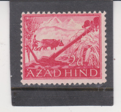 1943 WWII Nazi Germany Expansion to British India Azad Hind Indian ...