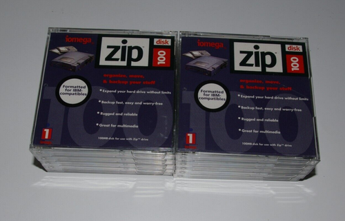 Lot of 10 iomega zip 100 Disk IBM Formatted | eBay