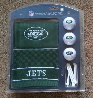 New York Jets Premium Golf Gift Set 3 balls, golf tees and deluxe golf ...