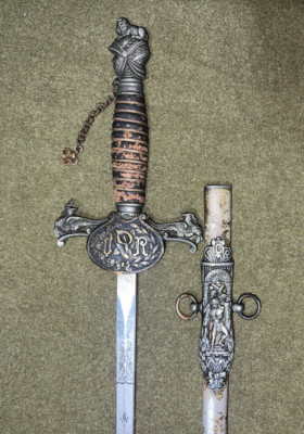 Freemasonry Fraternal Ceremonial Victorian Antique Sword Knight of ...