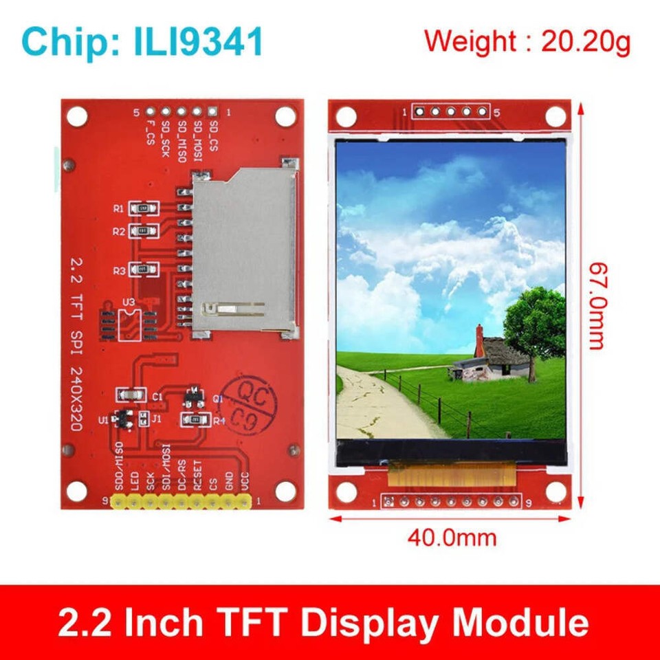 TFT Display 0.96/1.3/1.44/1.8/2.4/2.8/3.5 Inch TFT Full Color Screen ...