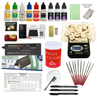 Gold Silver Testing Kit Electronic Scale Diamond Tester Digital Jewelry ...