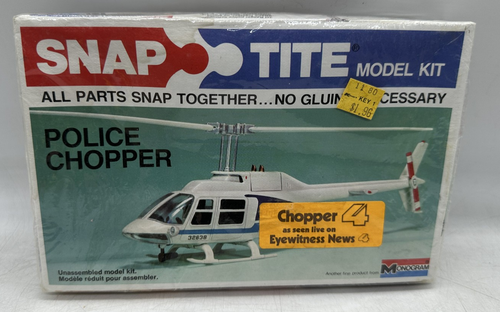 1979 Monogram #1009 Snap Tite Police Chopper NEW Sealed | eBay