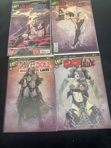 VAMP BLADE COMICS LOT! 4 Issues Risqué. #3, #4,#5,#12 | eBay