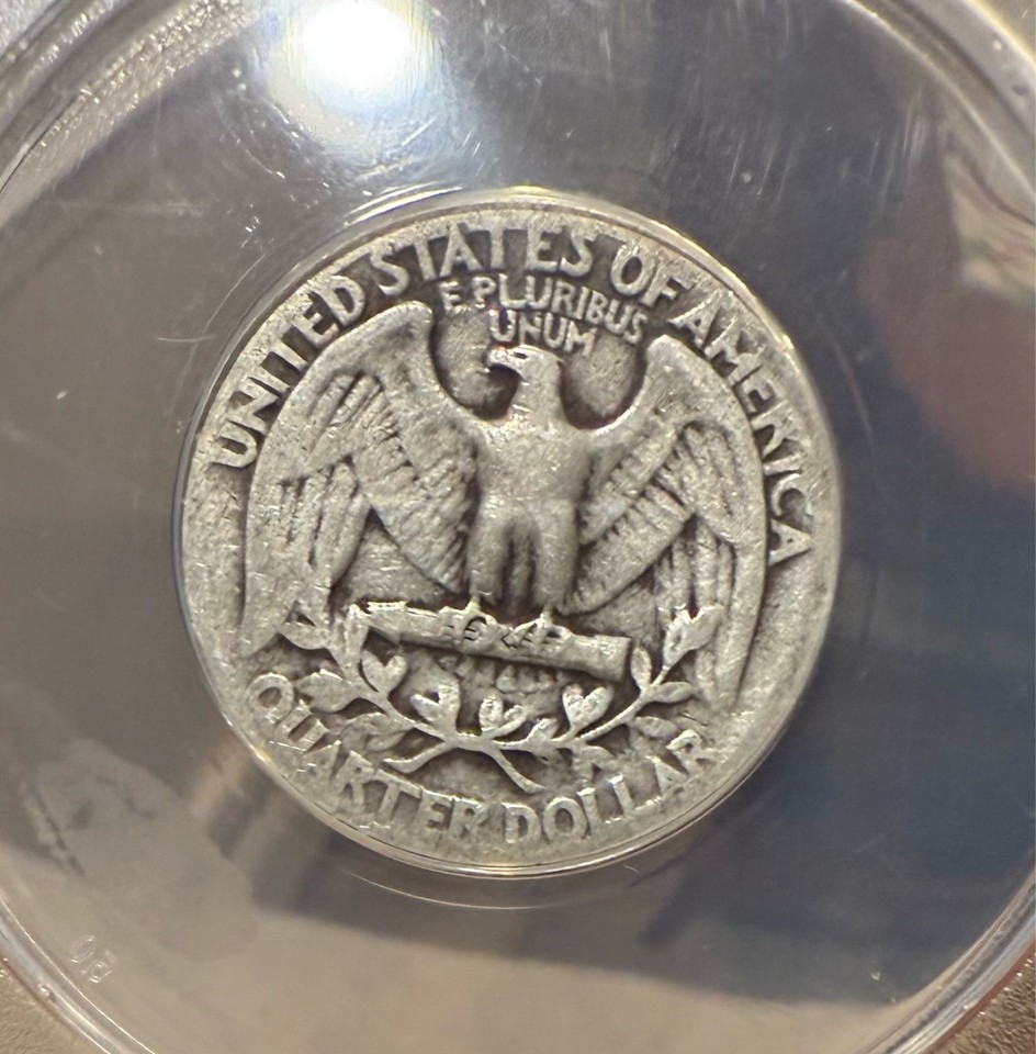 1934 Quarter Doubled Die Obverse ANACS VG8~ Perfect Original Coin | eBay
