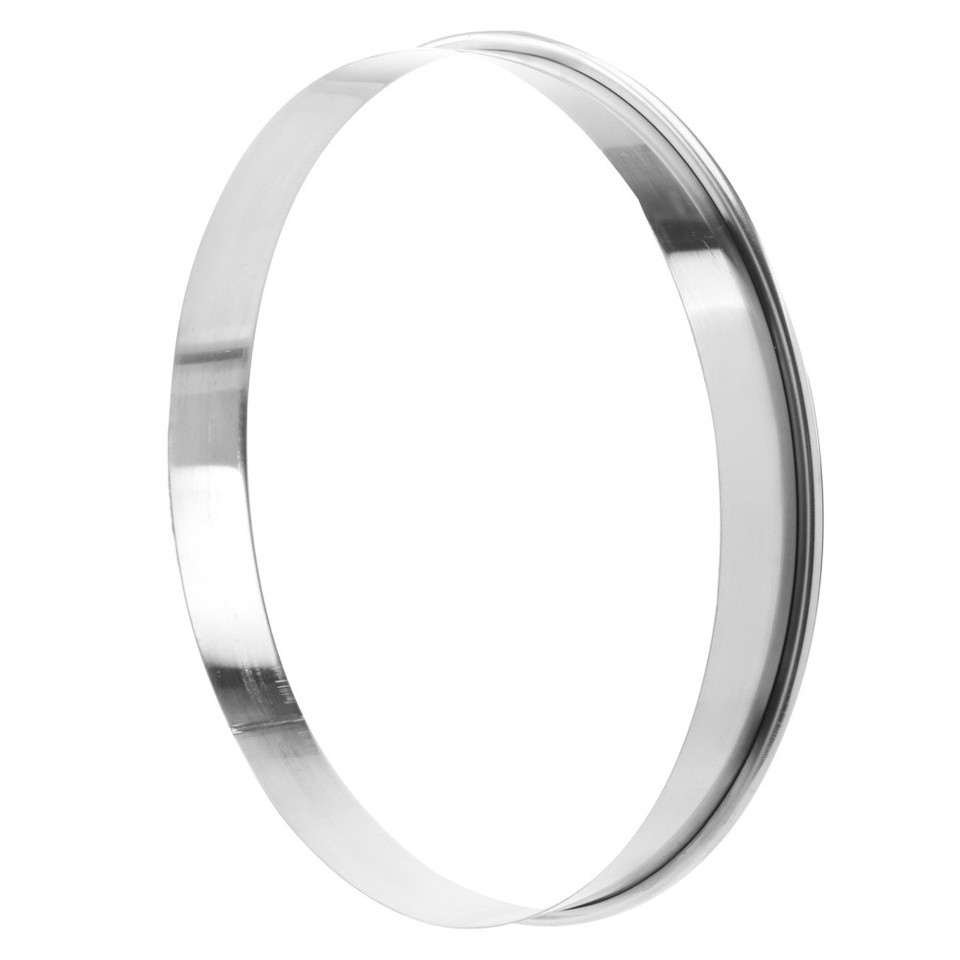 1Pc Stainless Steel Pizza Saucing Ring Pizza DIY Round Pizza Ring ...