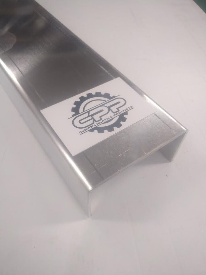 Aluminium Channel Offcuts U Section 100 x 50 4" x 2" 750mm Long 3mm ...