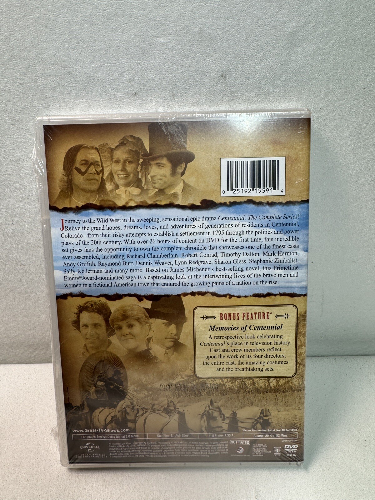 Centennial: The Complete Series (DVD, 2013, 6-Disc Set) for sale online ...