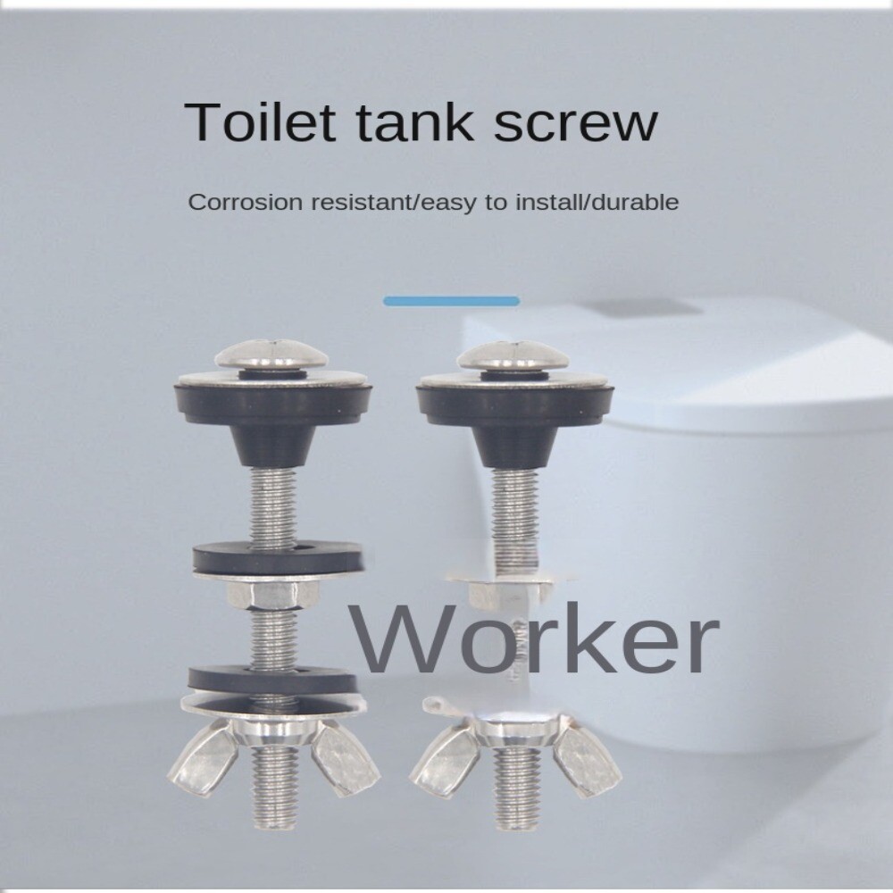 2Pcs Adjustable Toilet Bolts Heavy Duty Nut Screw for Fastening ...