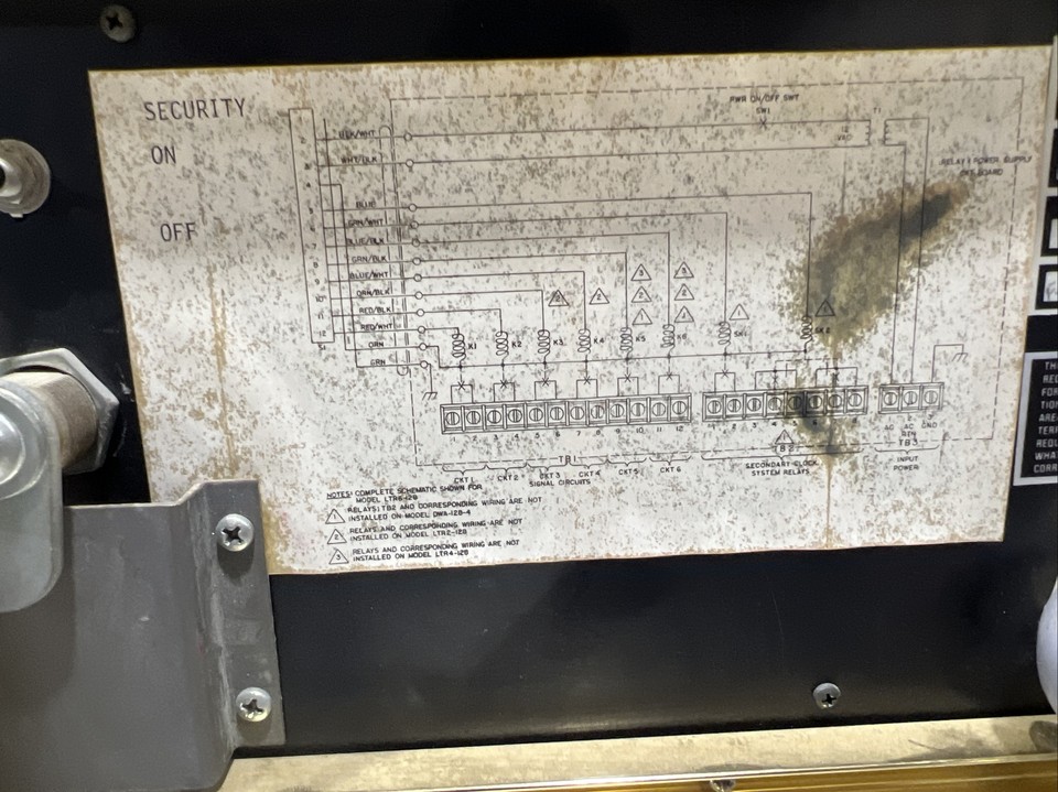 Lathem LTR6-128 Digital Master Clock Control Bell Ringer Time. Missing ...