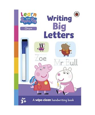 Learn with Peppa: Writing Big Letters: Wipe-Clean Activity Book, Peppa ...