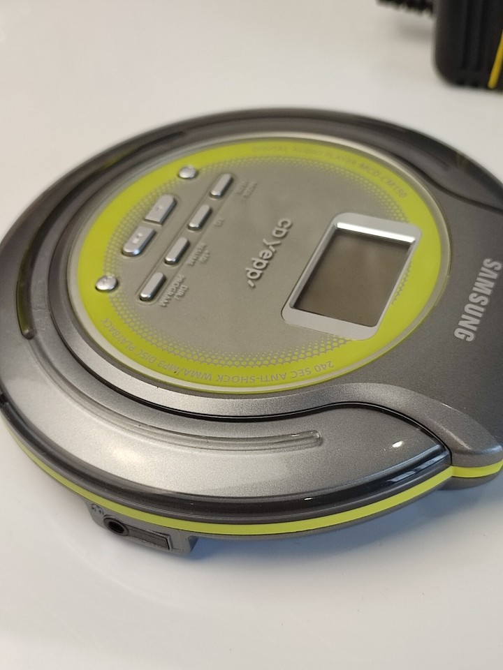 SAMSUNG CD Yepp Digital Compact Disc Portable Audio Player MCD-CM150 ...