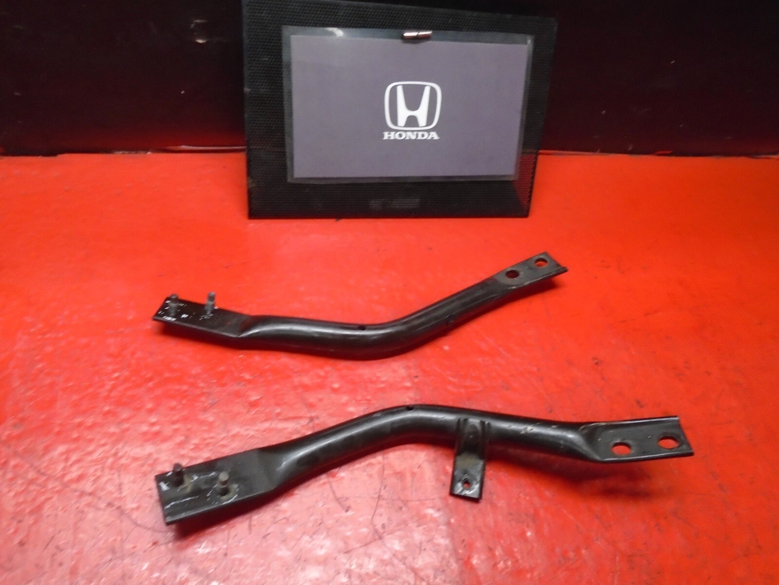 98 99 00 01 02 HONDA ACCORD ENGINE MOTOR BAY FRONT SUPPORT BAR SET OEM ...