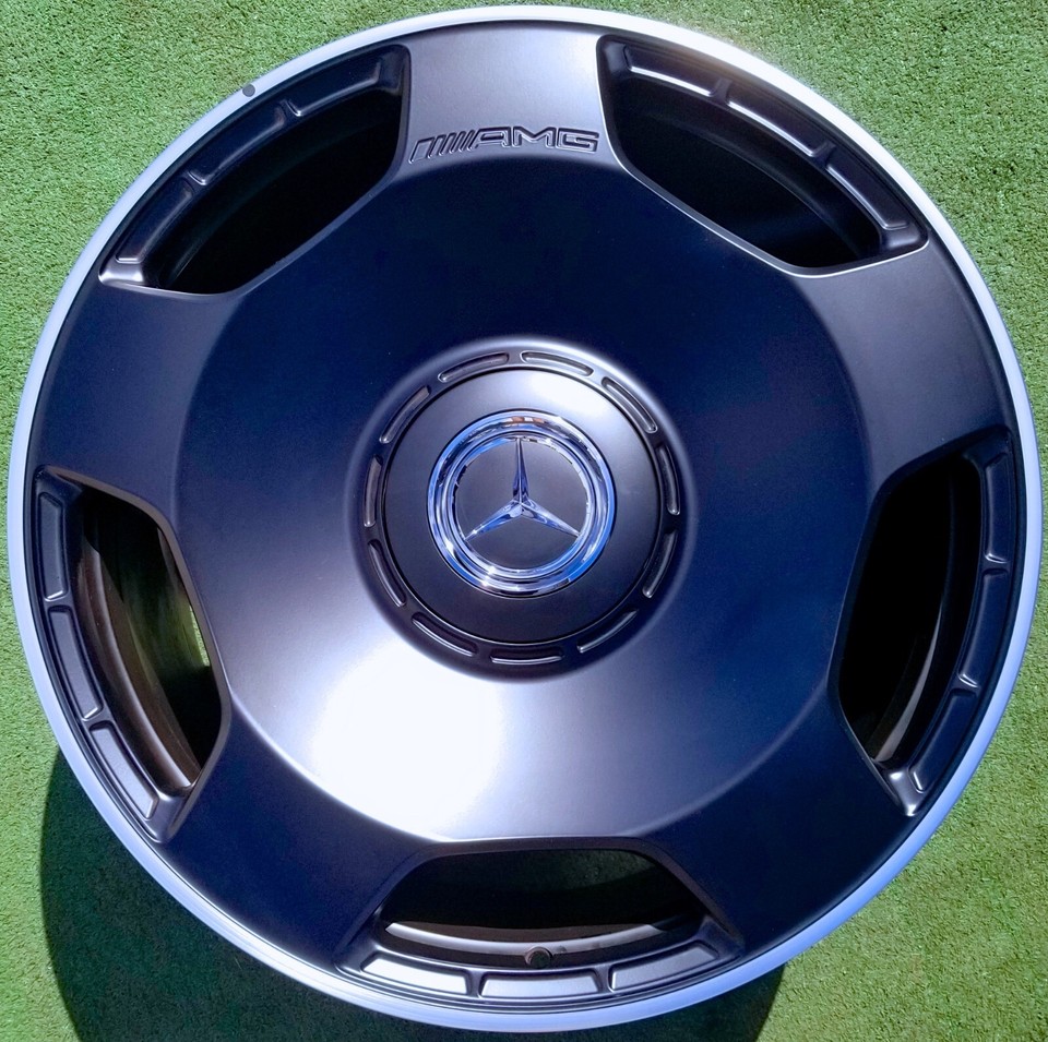 Factory Mercedes Benz MONOBLOCK Center Cap G63 G550 G Wagon OEM AMG ...