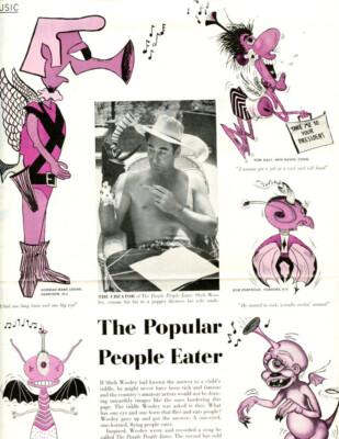 Sheb Wooley Purple People Eater Magazine Photo Clipping 1 Page R6923 | eBay