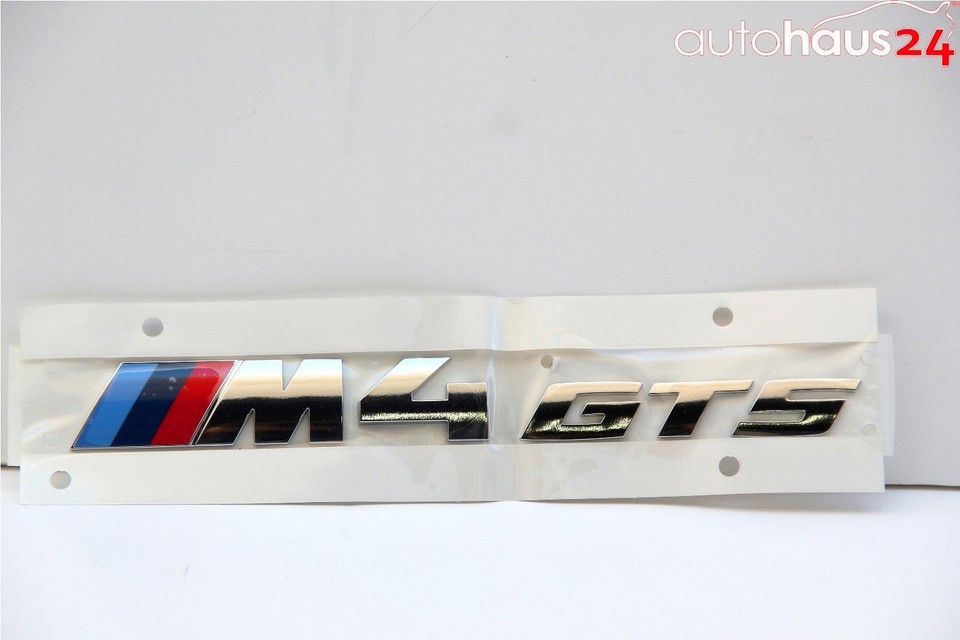 BMW F82 M4 GTS ORIGINAL TRUNK BADGE REAR EMBLEM BRAND NEW GENUINE OEM ...