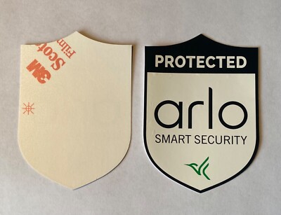 Arlo security system sticker Outdoor/Indoor high quality 3M Scotchcal ...