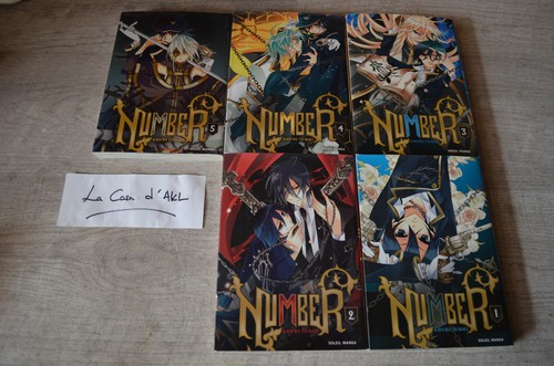 Number Tomes 1 à 5 - Début de collection - Editions Soleil Manga - TBE ...