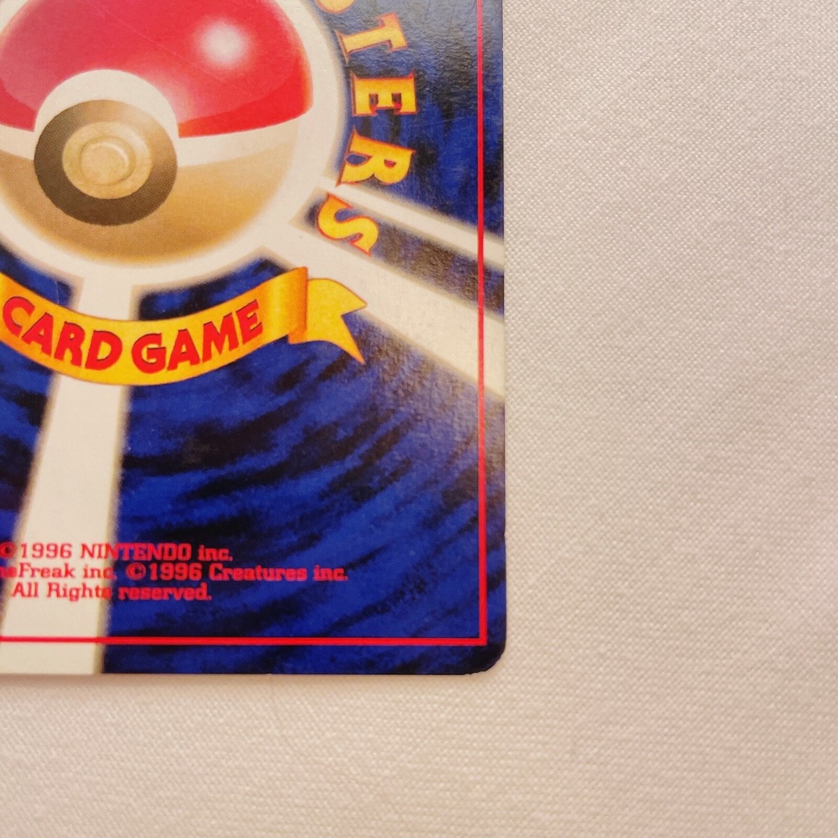 Chinchou No.170 Pokemon Card Old back Nintendo Card game Chinchou No.170 Pokemon Card Old back Nintendo Card game