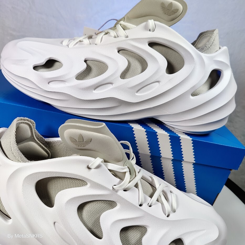 Adidas adiFOM Q Men's US 13 White Grey Adiplus Retro 90's Lifestyle ...