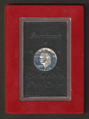 1971-S EISENHOWER PROOF SILVER DOLLAR BROWN PACK --- XFGU | eBay
