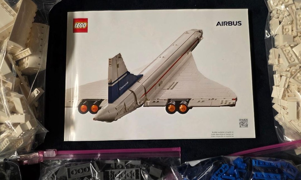LEGO Icons: Concorde (10318) 98% Complete W/ Instructions & excellent ...