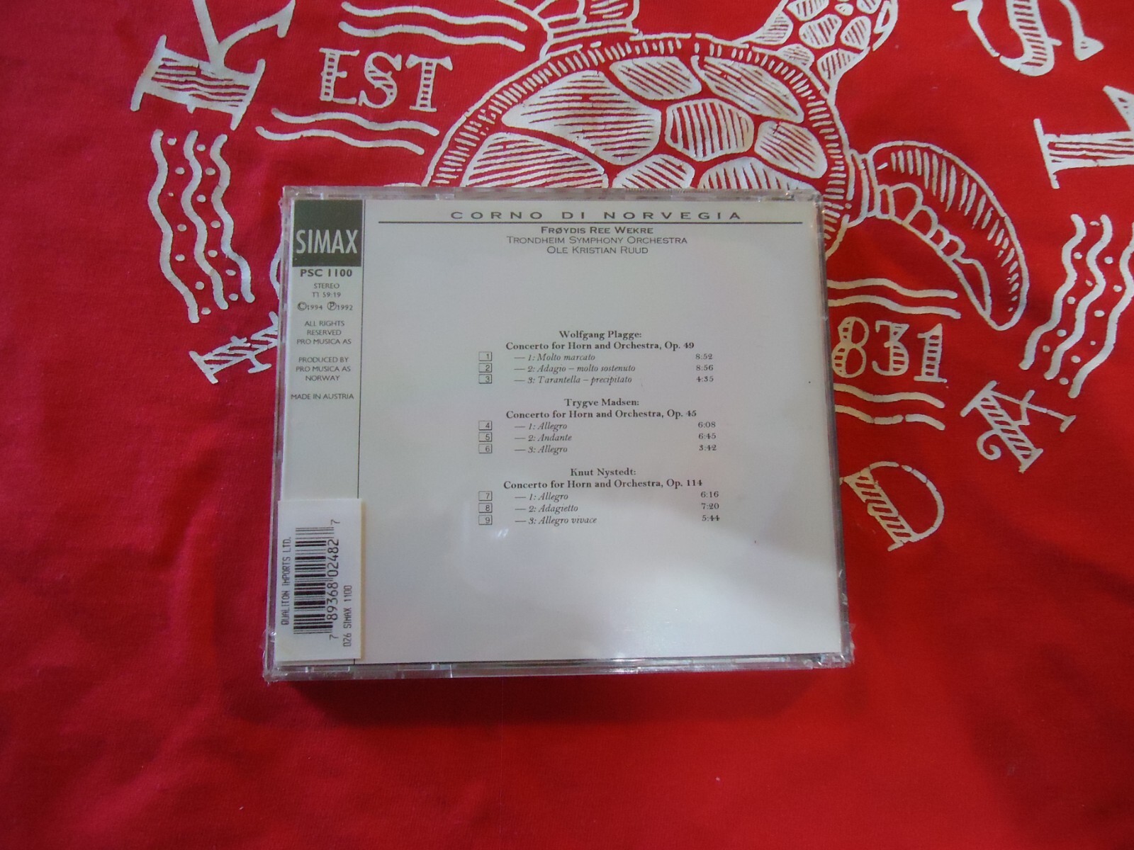 FROYDIS REE WEKRE CORNO DI NORVEGIA 789368024827 | eBay