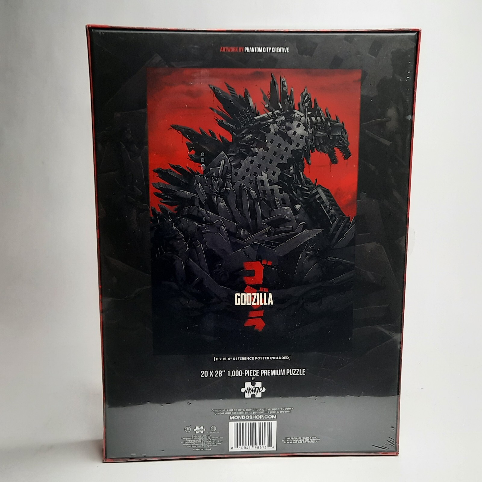 Mondo Godzilla 1000 Piece Premium Jigsaw Puzzle 20x28 Phantom City ...