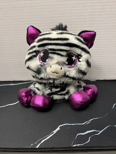 GUND P.Lushes Pets Alexia Zara Plush - 6" Purple Zebra Stuffed Animal ...